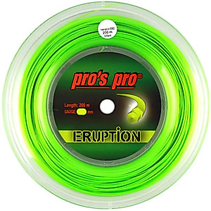 Pro's Pro Eruption Tennis String - 200m Reel - 1.18mm - Green