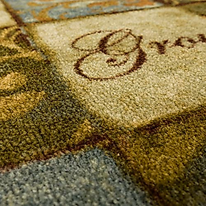 Mohawk Home Multicolor Les Fleurs La Terre Area Rug (3 PC Set 20"x30", 20"x45", 30"x50") (12164 416 3P0005)