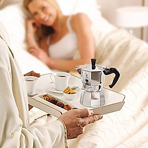 Original Bialetti 1-Espresso Cup Moka Express | Espresso Maker Machine with Extra Genuine Bialetti Replacement Filter and Three Gaskets Bundle (1-cup, 2.0 fl oz, 60 ml)