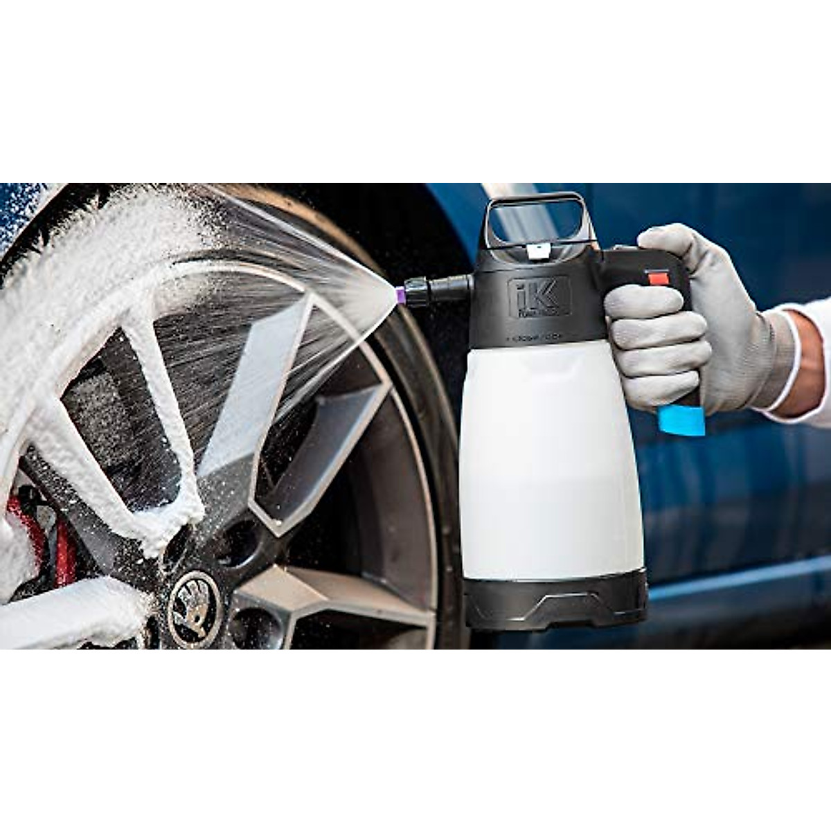 Goizper Group iK Sprayers Foam Pro 2 with Grime Grabber Detailing Combo (Foam Pro 2 with Wash Mitt)