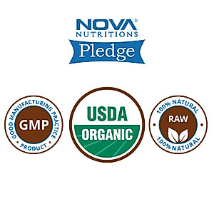 Nova Nutritions Certified Organic Shikakai Powder 16 OZ (454 Gram) - Natural Hair Cleanser & Conditioner