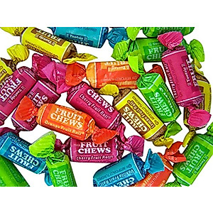 Tootsie Fruit Chews Assorted Fruit Rolls, 5.8 oz, Pack of 3