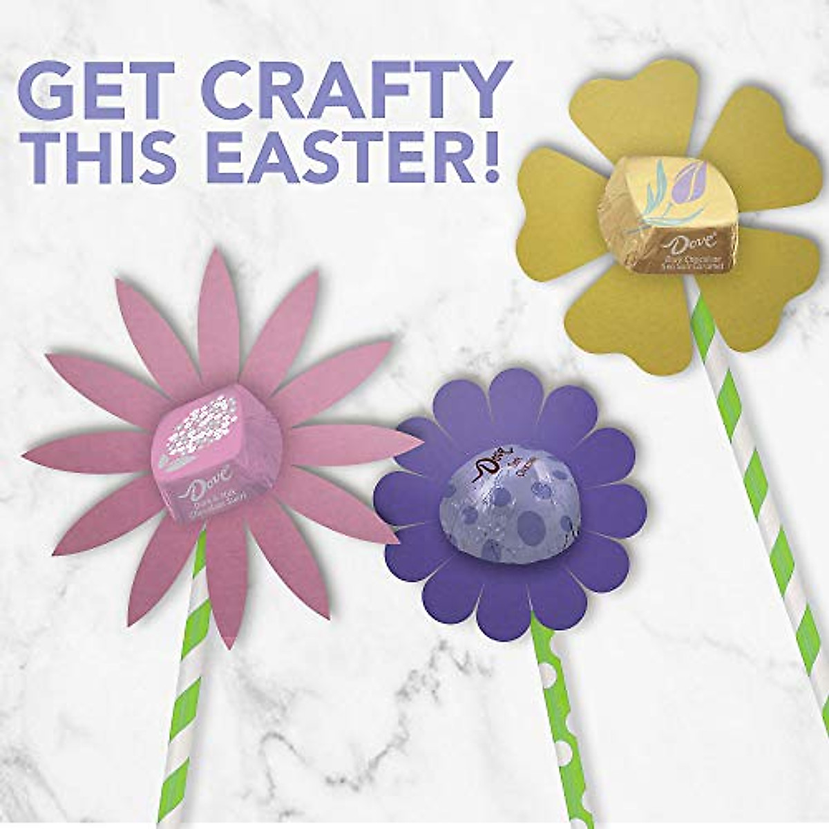 DOVE Easter Variety Pack Dark Chocolate Candy Assortment, 22.7 oz Bag