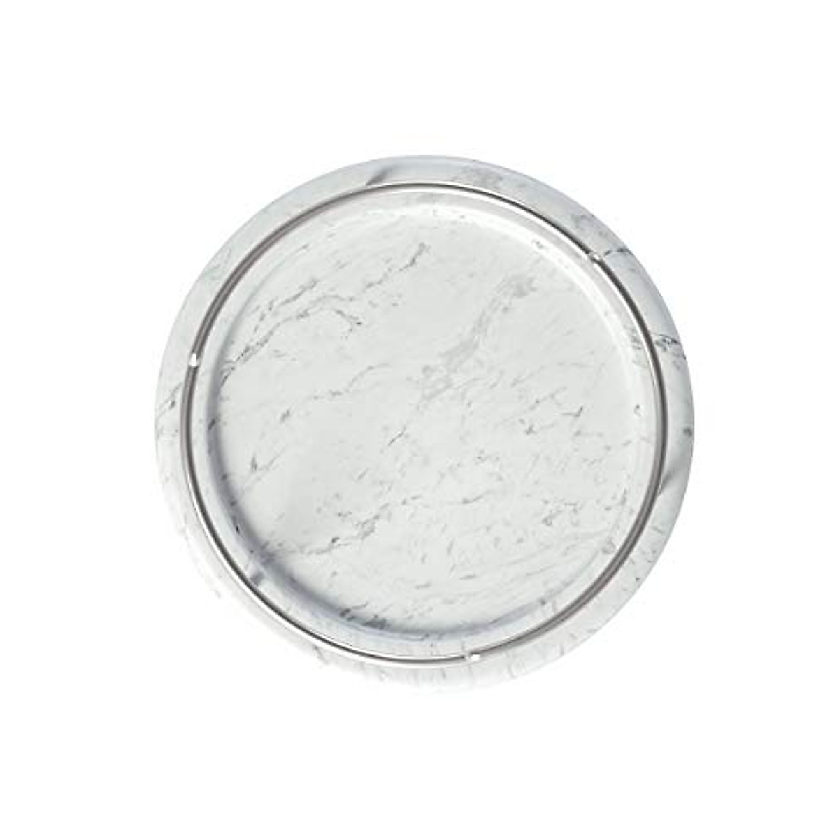 Umbra 299471-491 Tesora 3-Tier Jewelry Stand, Earring Holder, Accessory Organizer and Display, White/Nickel