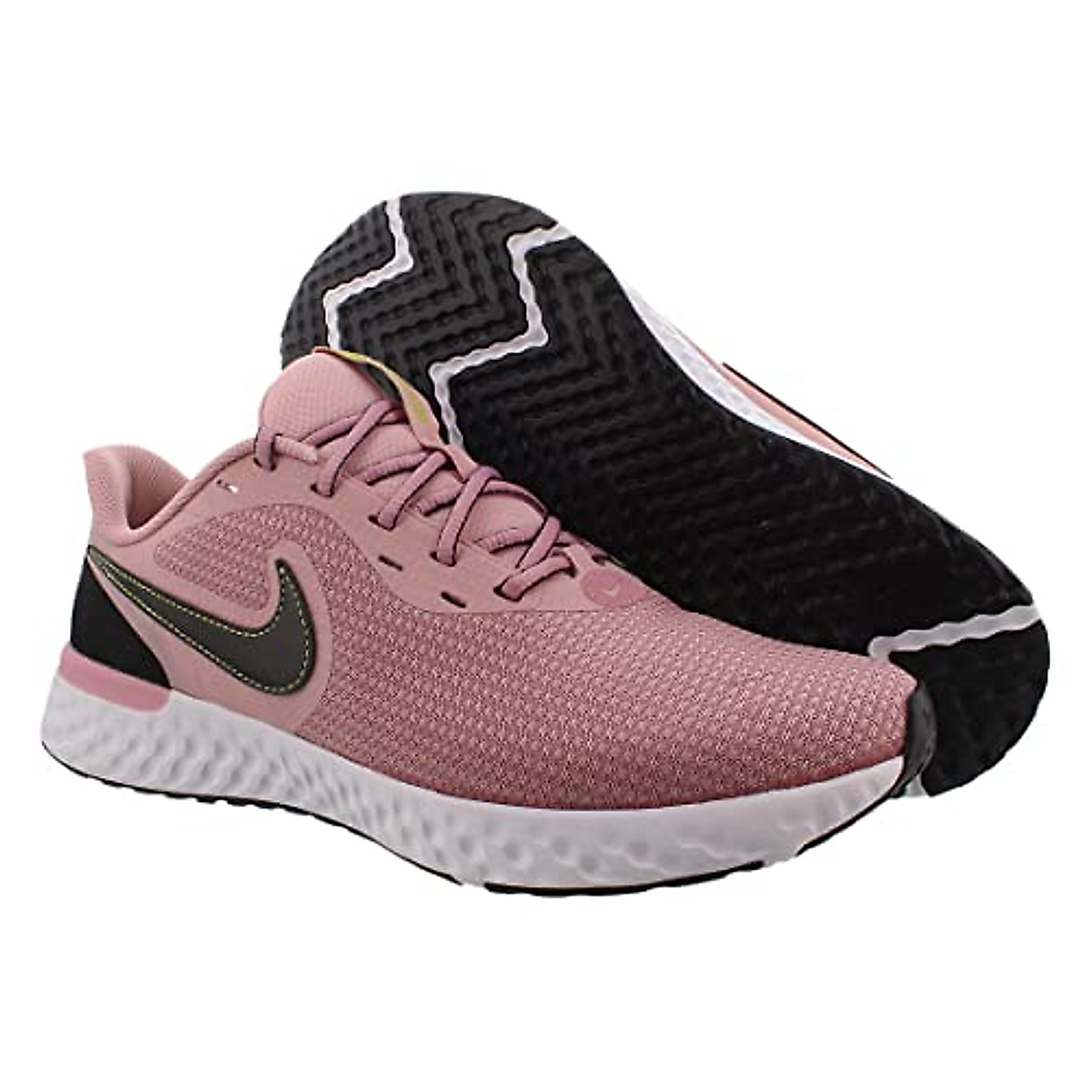Nike Revolution 5 Ext Womens Shoes Size 6, Color: Pink/Black/White