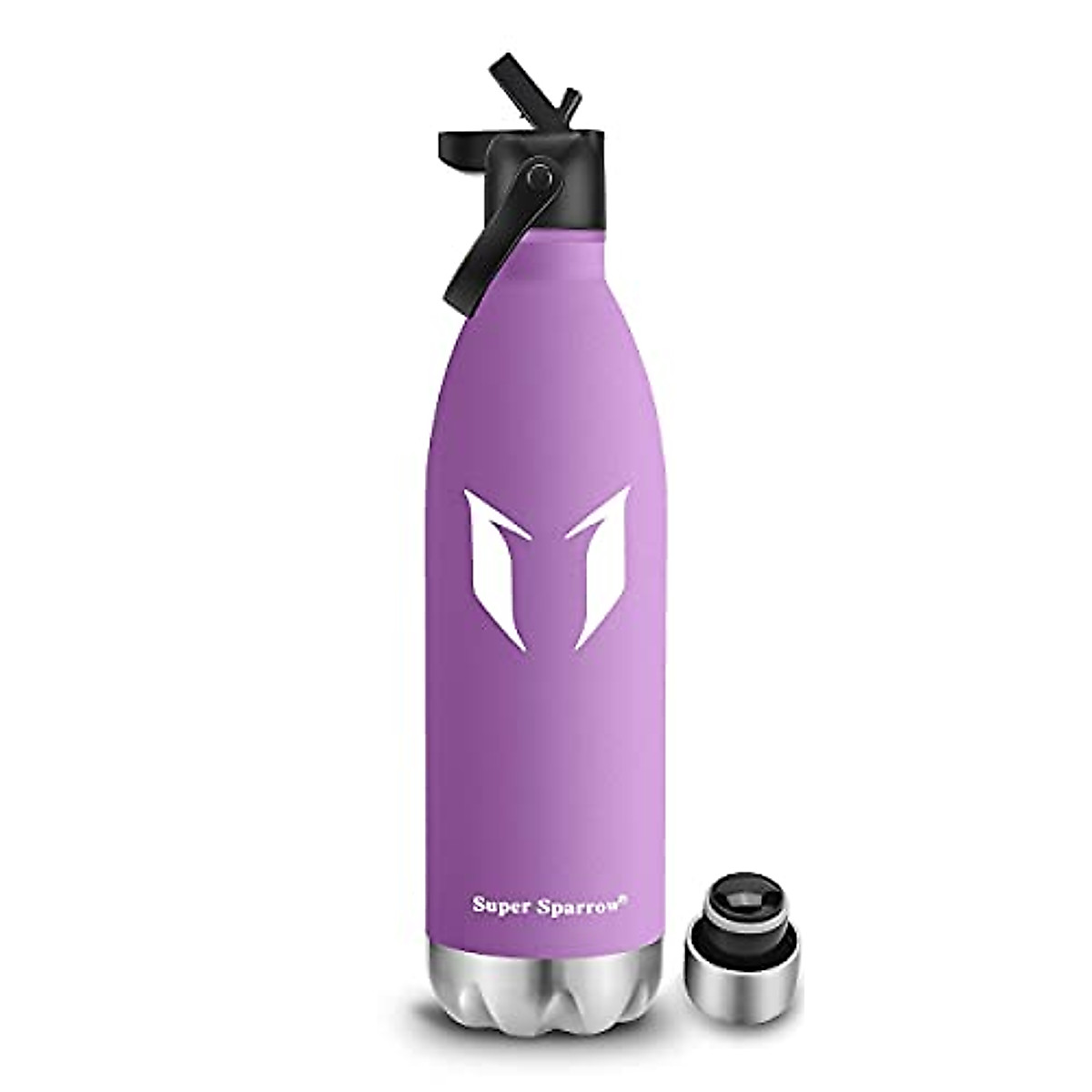Super Sparrow Suitable for All People Coke-500-Lilac Water Bottle, Lilac Purple, 500ml-17oz