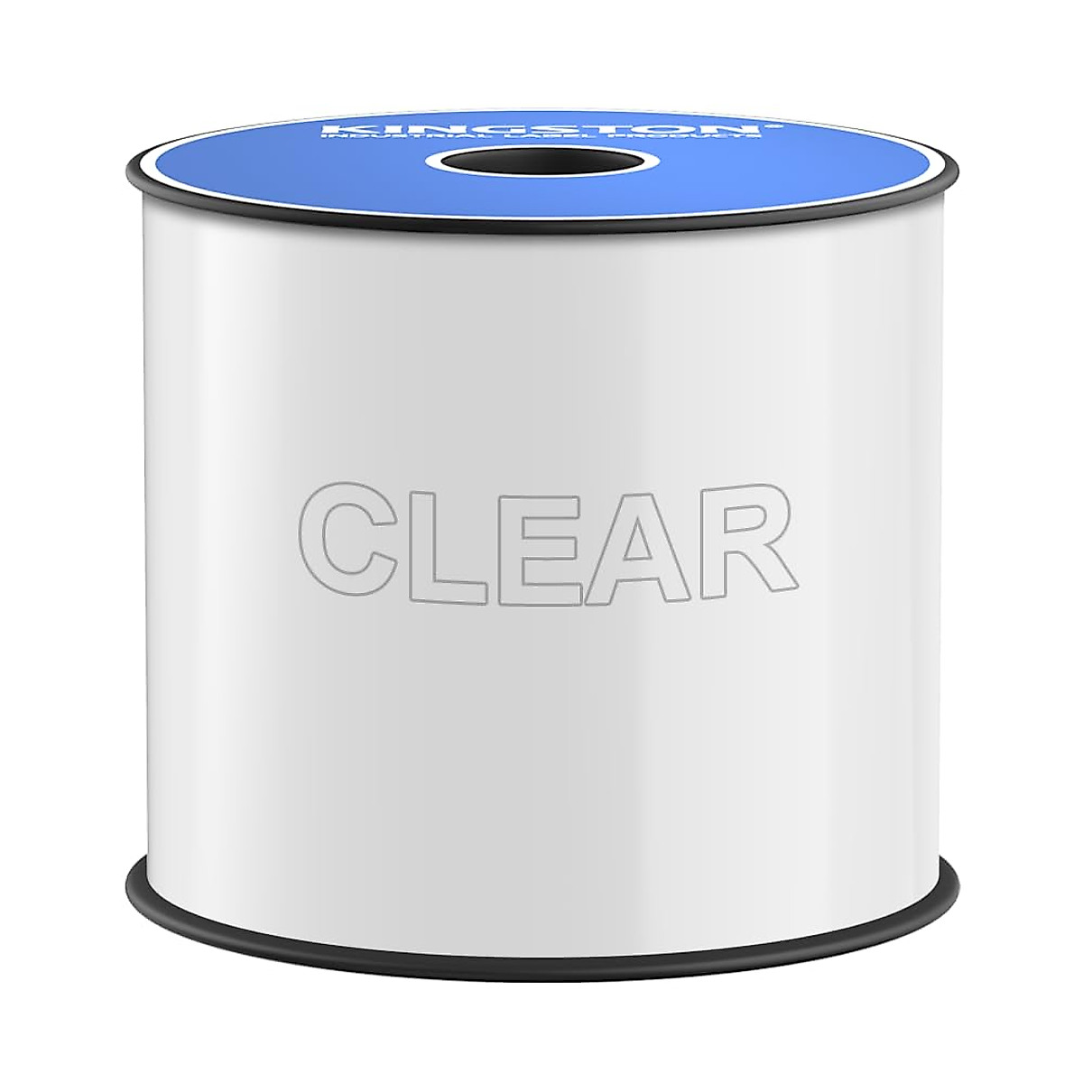 Premium Vinyl Label Tape for DuraLabel, LabelTac, VnM SignMaker, SafetyPro, Viscom and Others, Clear, 4" x 150'