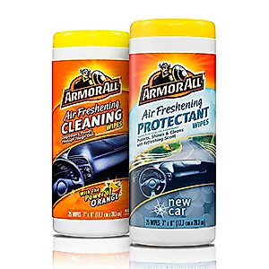 Armor All Air Freshening Wipes Car Interior Cleaning & Protectant