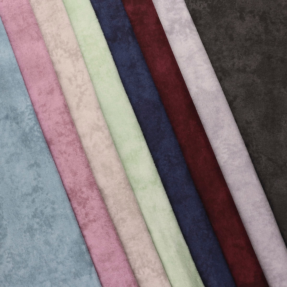 Mook Fabrics Flannel Marble Tex [108 in. Wide] – Double Napped, 100% Cotton Material for Quilting, Home Decor Accents | Running Dress Cloth | Arts, Crafts & Sewing, Grey Pinstripe Cut by The Yard