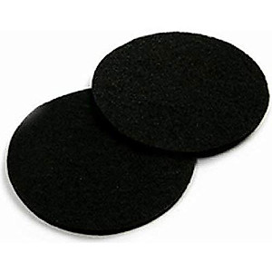Norpro Replacement Filters for Ceramic Compost Keeper, 2 pieces ,Black