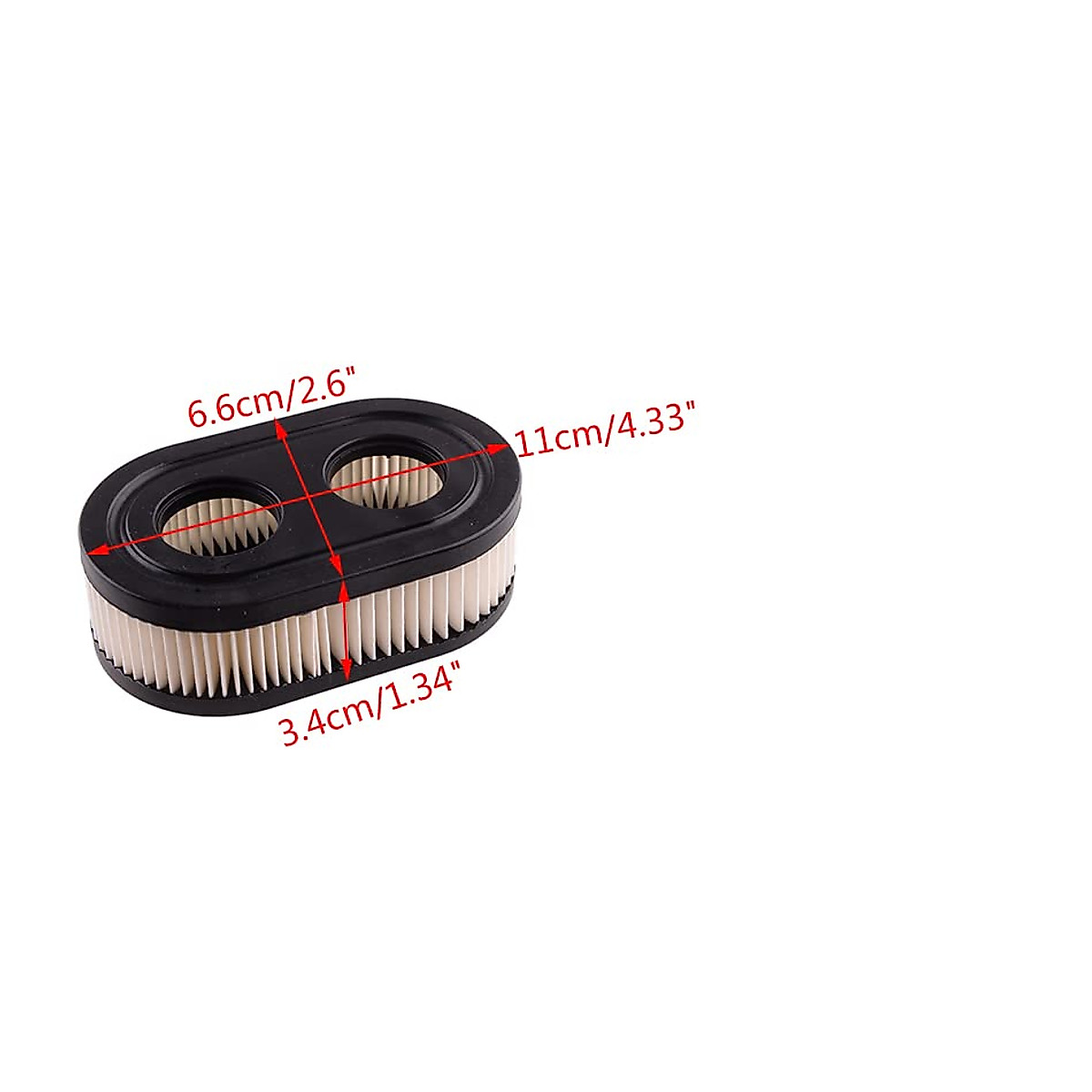 Air Filter compatible for Husqvarna 550EX 725EXI 625EX 675EX 140cc Lawn Mower 593260 594106