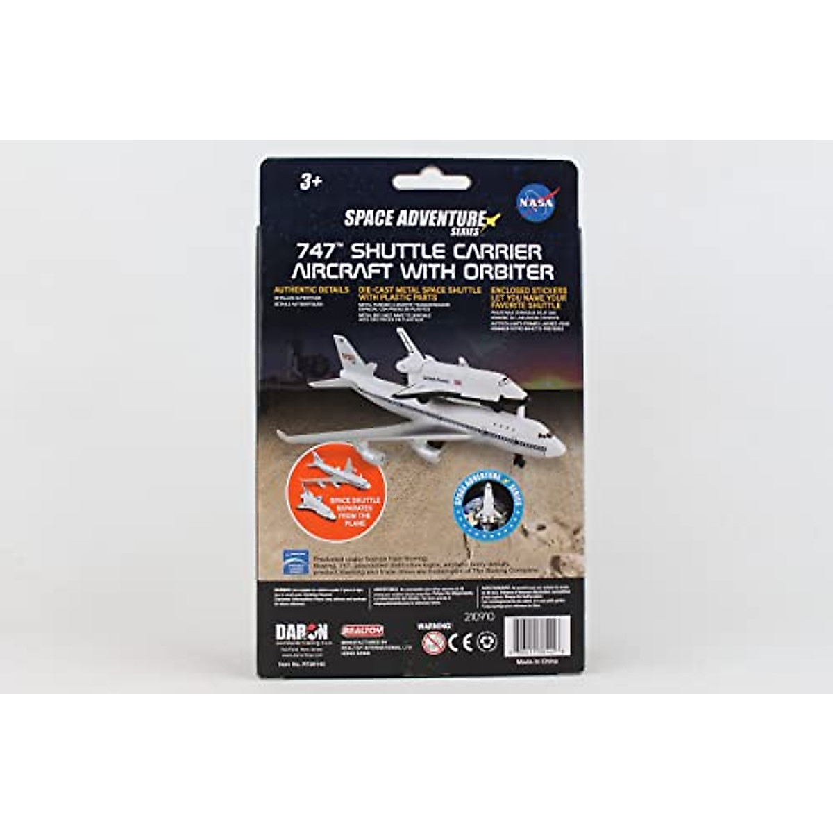 Space Mission 747 Shuttle Carrier