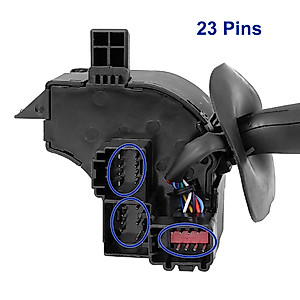 X AUTOHAUX Turn Signal Switch Windshield Wiper Combination Switch for Ford Explorer 02-05 Expedition 03-06 for Mercury Mountaineer 02-05 2L2Z13K359AAB CBS-1172