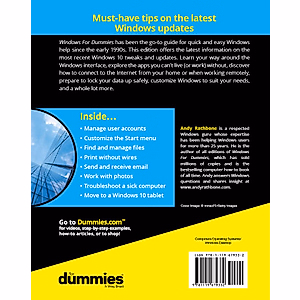 Windows 10 For Dummies (For Dummies (Computer/Tech))