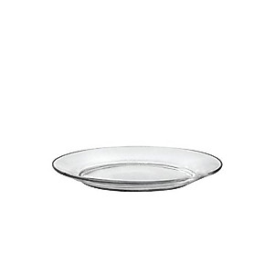 Duralex Made In France Lys 7 1/2 Inch Clear Dessert Plate, Set of 6