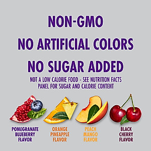 V8 +Energy Peach Mango, Orange Pineapple, Black Cherry and Pomegranate Blueberry Juice Energy Drinks, 8 fl oz Can (24 Pack)