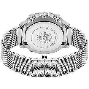 Citizen Men's Promaster Navihawk A-T Eco-Drive Pilot Watch, Atomic Timekeeping, Chronograph, Power Reserve Indicator, Luminous Hands and Markers, Anti-Reflective Crystal, Stainless (Model: JY8030-83E)