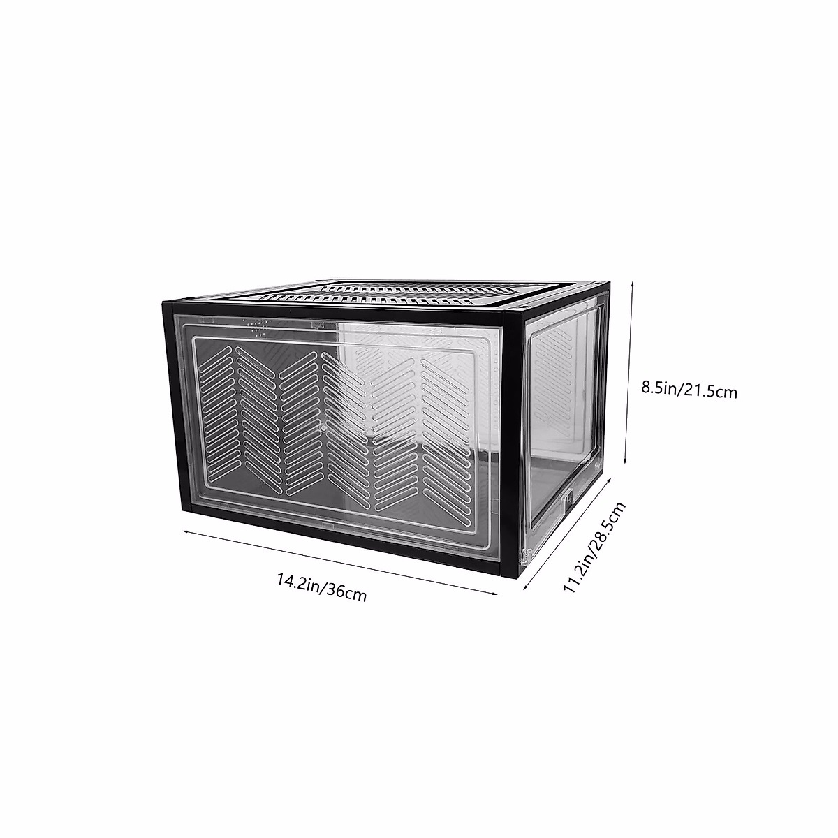 Alipis 2pcs Boxes Foldable Shoe Box Shoe Storage Case Shoe Storage Boxes Shoe Rack for Closet Shoes Boxes Shoe Rack Organizer Sneaker Storage Organizer for Cabinets Shoe Boxes for Home