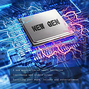 LAPTPBAT New 82-160955-03 Blue Battery for Symbol Zebra MC40 MC40C MC40N0 MC40N0-SLK3R01 Series Scanners Battery