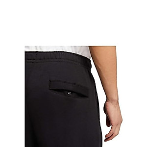 Nike Men's Sportswear Club Short Basketball Graphic, Black/White/White, X-Large