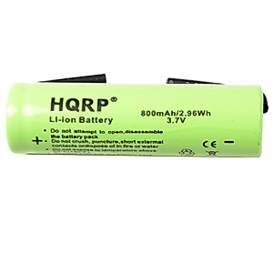 HQRP Battery works with Philips Norelco 3.7V Li-Ion 422203612390 3611290 3606410 1050CC 1050X 1059X 1280X 1280XCC 1250X 1250XCC 1260X 1290X QT4070 Razor/Shaver + Screwdriver