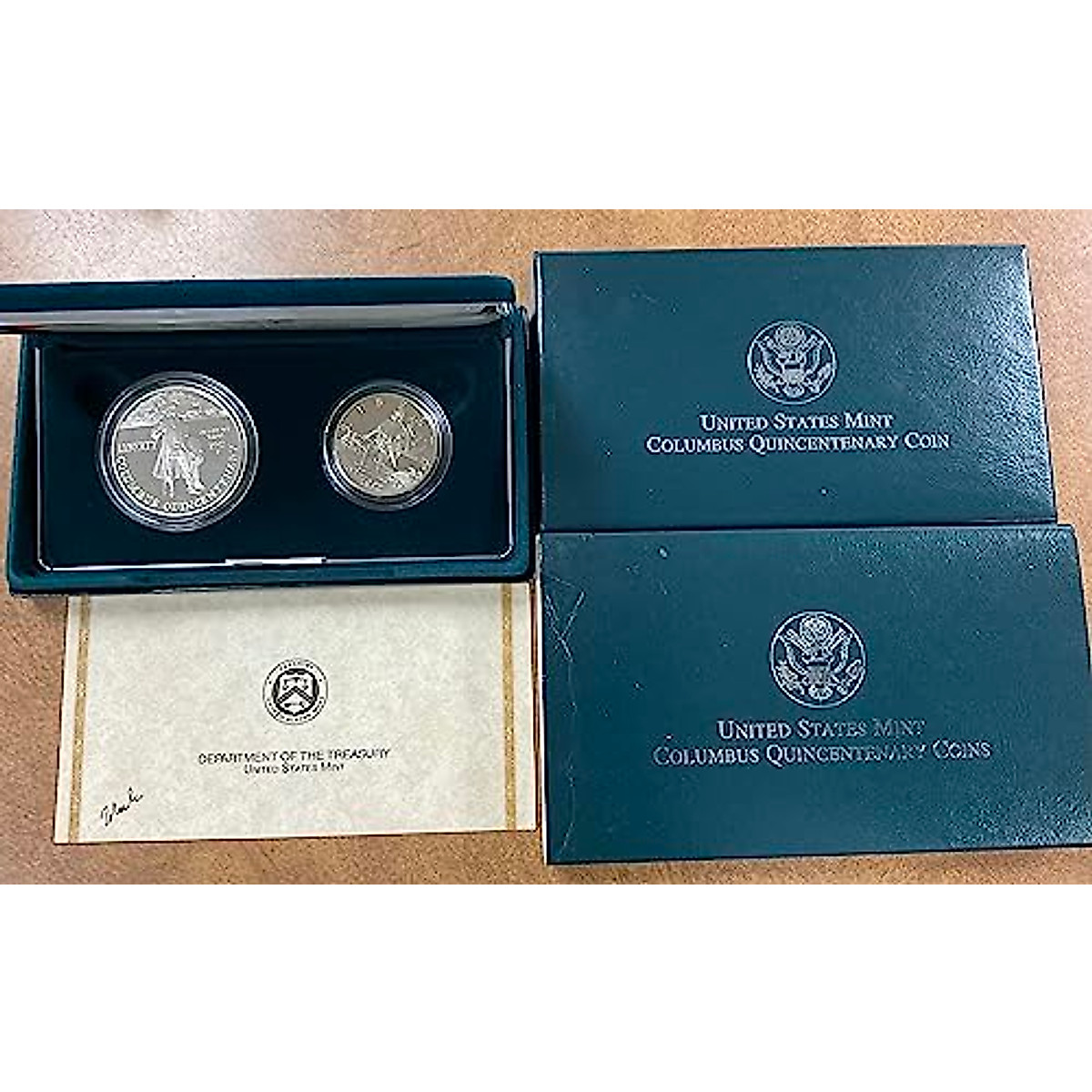 1992 P & S Columbus Quincentenary Proof OGP