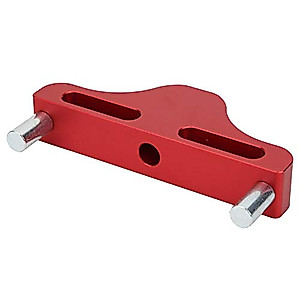 Woodworking Tool, Aluminum Alloy Exact Position Woodworking Accessories Woodworking Scriber, Hard And Durable Industrial for Woodworking(red)