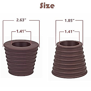 goldblue Umbrella Cone Wedge for Patio Table Hole，Patio Table Replacement Glass Umbrella Stand Table Patio Umbrella Replacement Parts Umbrella Holder Outdoor Umbrella Base Stand Outdoor