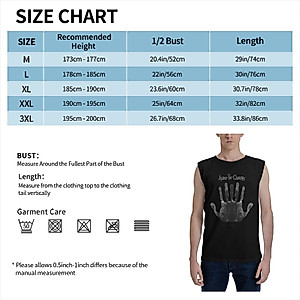 Mens American Rock Band Alice Music in Chains Tank Tops,Hawaiian Muscle Quick Dry Crewneck Sleeveless Shirts,Graphic Undershirt Vest for Men Gym Running Black XX-Large Tank Top
