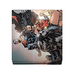 Head Case Designs Officially Licensed Justice League DC Comics Rebirth Trinity #1 Comic Book Covers Vinyl Sticker Gaming Skin Decal Cover Compatible with Sony Playstation 4 PS4 Pro Console