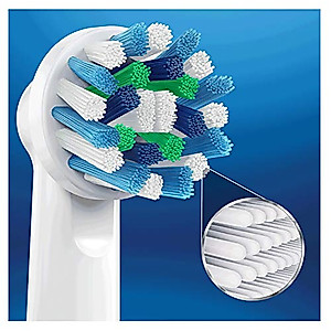 Oral-B CrossAction Toothbrush Heads, Pack of 8