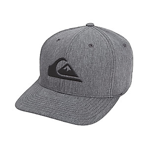 Quiksilver mens Amped Up Hat Baseball Cap, Black, Small-Medium US