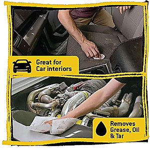 Tub O Towels TW90-2 Heavy-Duty Multi-Surface Cleaning Wipes, Citrus, 10 X 12 Inch, 2 Count