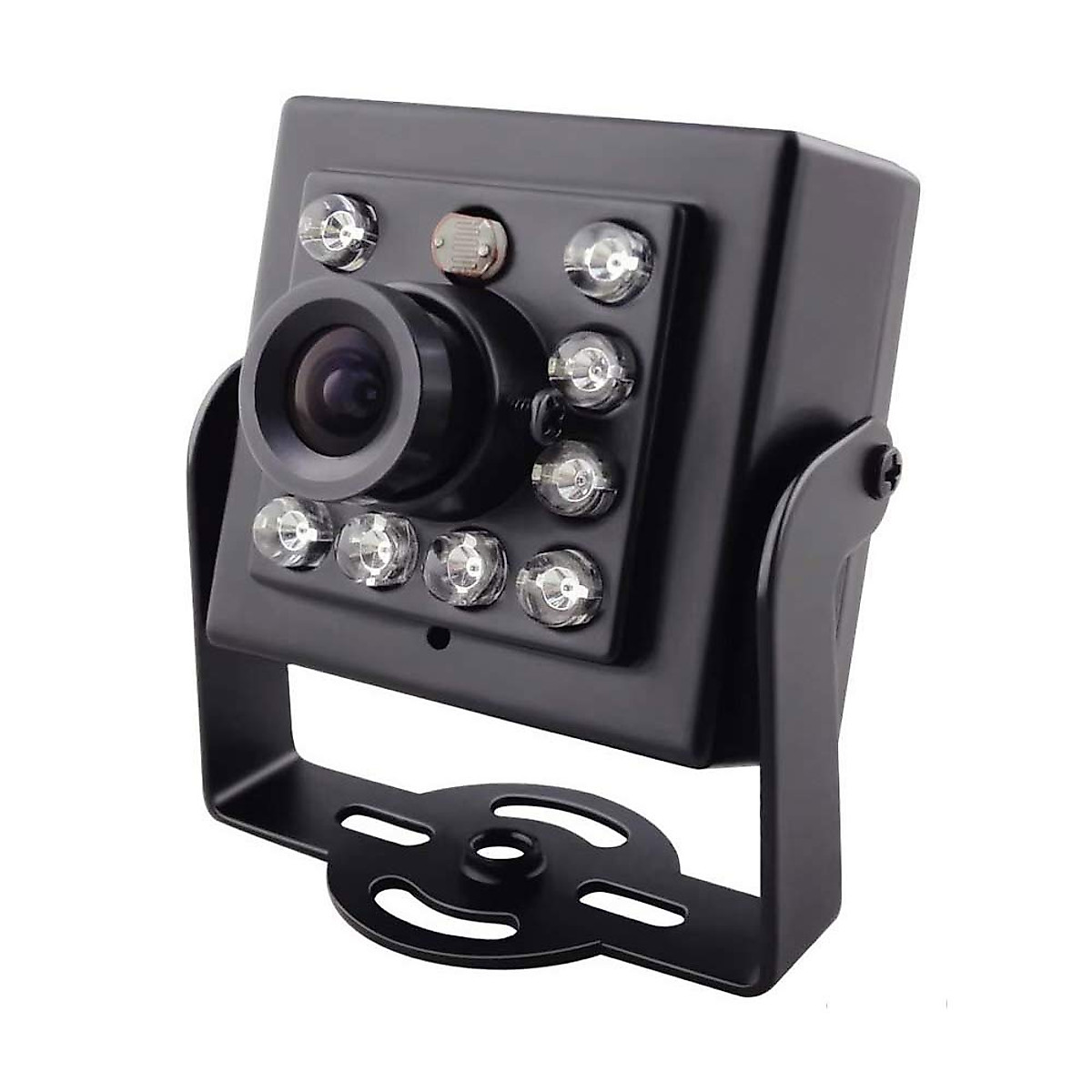 Qcwox HD 1/3 Super CCD 1000TVL 3.6mm 10pcs IR LEDs Mini CCTV Security Camera Surveillance