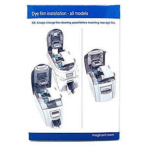 Magicard MA300YMCKO Color Ribbon Kit (YMCKO, 300 Prints) for Enduro, Rio Pro, and Pronto Series Card Printers Straight from Manufacturer