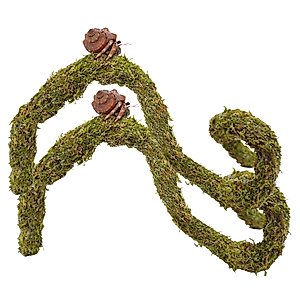 Begeterday 2 Pack 25 Inch Hermit Crab Climbing Toys, Bendable Hermit Crab Supplies, Ideal Hermit Crab Habitat Tank Terrarium Accessories