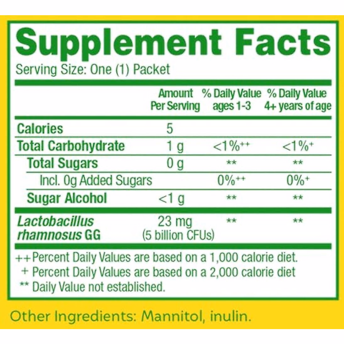 Culturelle Kids Daily Probiotic Supplement - Helps Support a Healthy Immune & Digestive System* - #1 Pediatrician Recommended Brand - For Age 3+ - 30 Single Packets