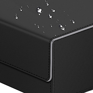 Kitoyz Card Deck Storage Box, 1800+ Card Deck Holder Box Trading Card Magnetic Cards Gathering Deck Boxes for MTG YugiOh TGG Uno Cards Baseball Cards, 11.45 x 9.85 x 4.2 Inches