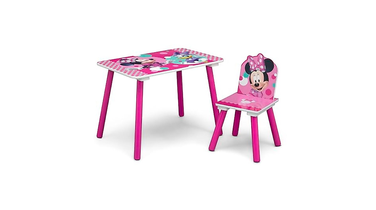 Minnie Mouse Toddler Playroom Set – Fun & Durable Kids Furniture