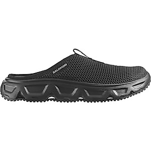 Salomon Women's Walking Loafer, Black/Black/Alloy, 9.5