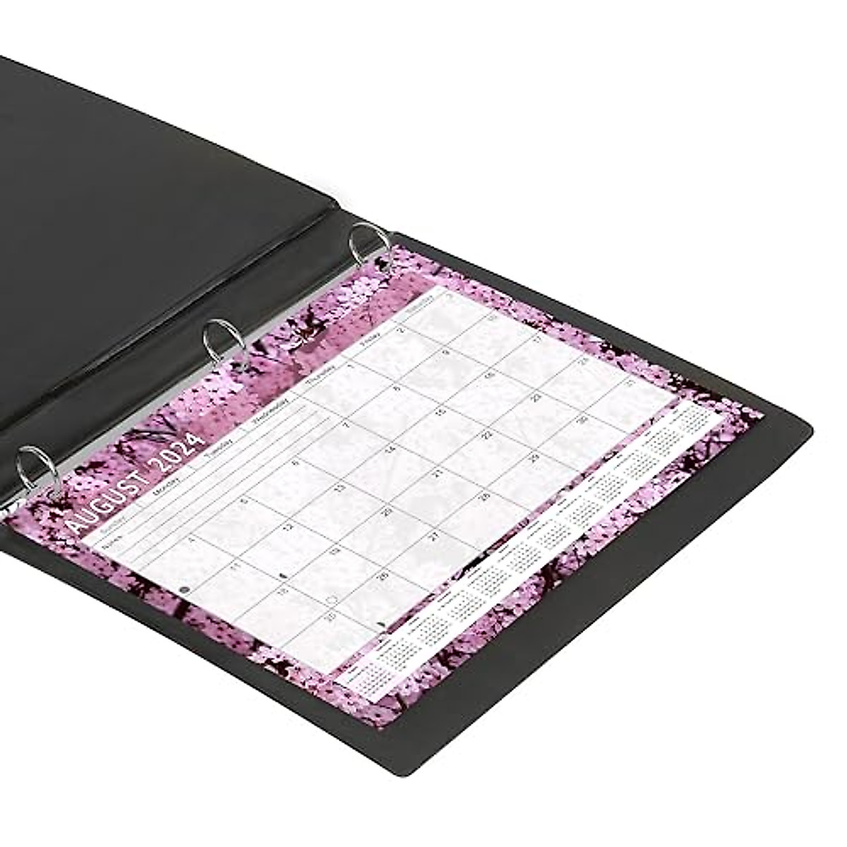 2024-2025 Academic Year 12 Months Student Calendar/Planner for 3-Ring Binder, Desk or Wall (Edition #021)