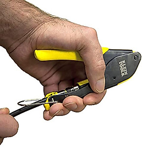 Klein Tools VDV212-008-SEN Compact Compression Crimper, F-Connector
