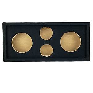 Q Power Car Audio Subwoofer Enclosure Box Chuchero for 10" Mids and 3" Tweeters