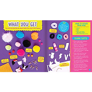 Klutz Pom-Pom Backpack Clips Craft Kit