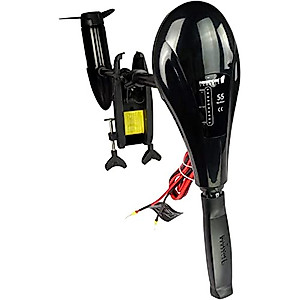 Newport X-Series 55lb Thrust Transom Mounted Saltwater Electric Trolling Motor w/LED Battery Indicator (36" Shaft)