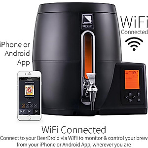 BeerDroid Fully Automated Beer Brewing System with American Pale Ale BrewPrint