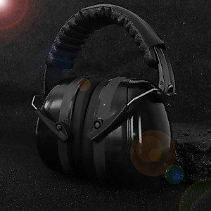 YINSHOME Shooting Ear Protection Earmuffs, Gun Safety Glasses, Earplugs, Protective Case