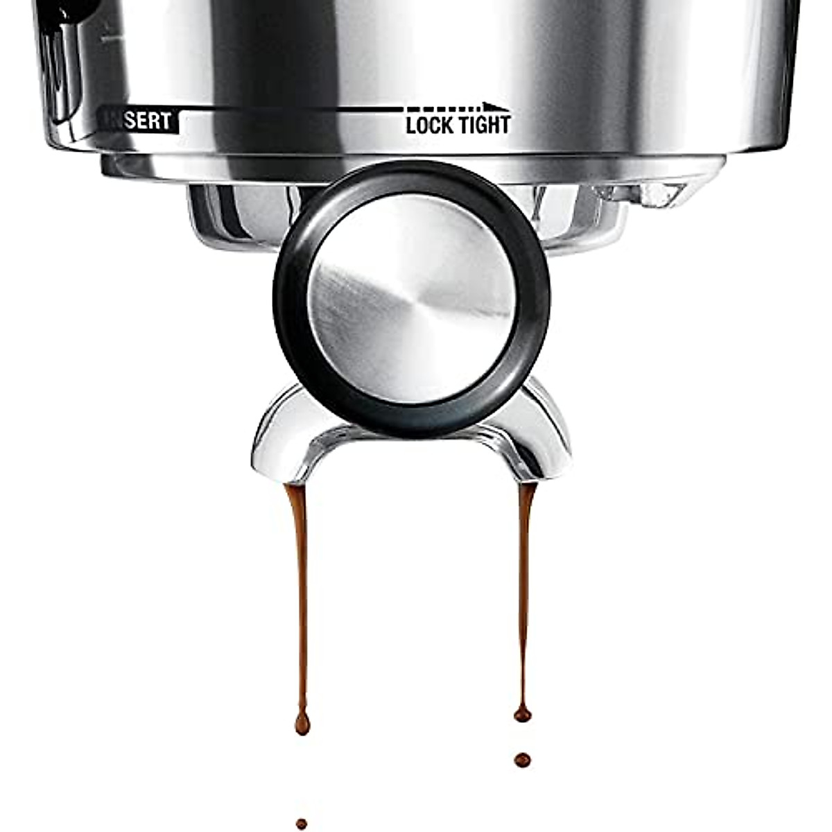 Breville BES870XL Barista Express Espresso Machine Brushed - Stainless Steel + Manufacturer's Warranty + Knock Box Mini
