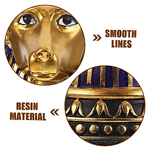 3pcs Egyptian Urn Pet Ash Storage Bottle Pet Commemorative Casket Pet Cremation Urn Bone Ash Container Urn for Cat Ashes Animals Ash Bottle Dog Ash Bottle Pet Cinerary Holder