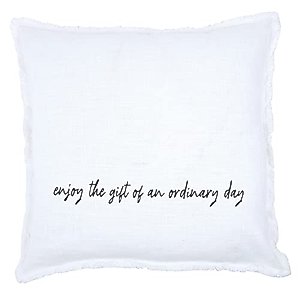 Santa Barbara Design Studio F2F Euro Decorative Throw Pillow, 26" x 26", Enjoy Gift